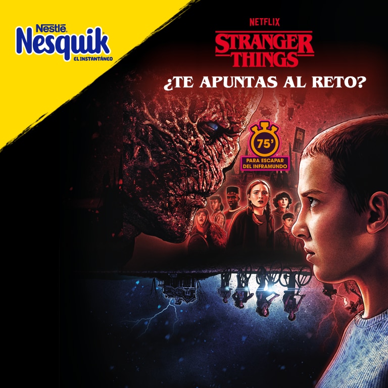 Juega al Escape Room de Stranger Things de Nesquik | Nestlé Family Club